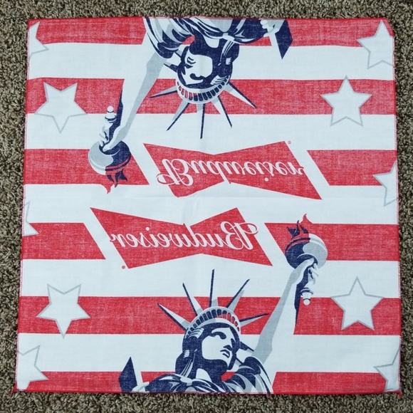 Budweiser | Accessories | Budweiser Statue Of Liberty Bandana | Poshmark
